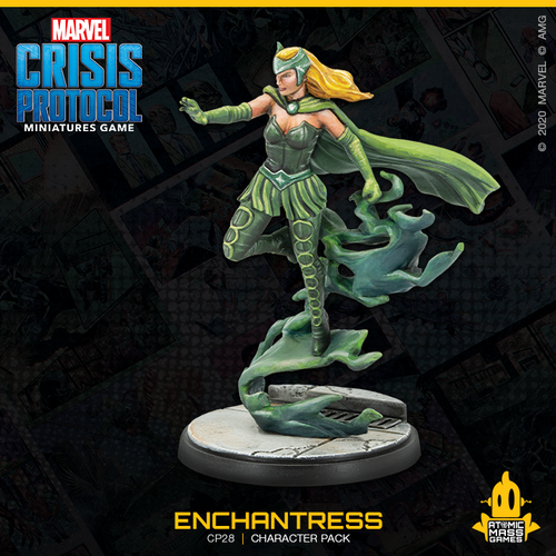 Marvel Crisis Protocol: Angela & Enchantress Miniatures