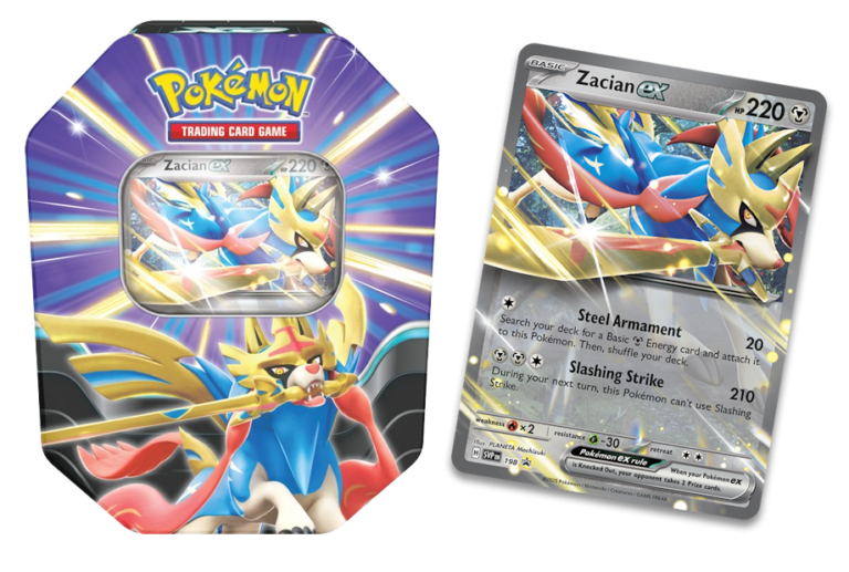 Pokémon TCG Slashing Legends Tin: Zacian en Koraidon - De Spelvogel