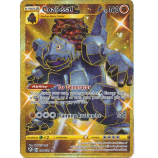 "Secret Rare Coalossal 198/189 - Pokémon TCG Card | Ultra Collectible"