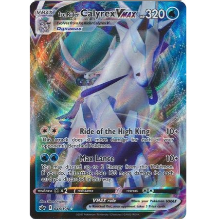 46/198 Ice Rider Calyrex VMAX – Ultra Rare - De Spelvogel