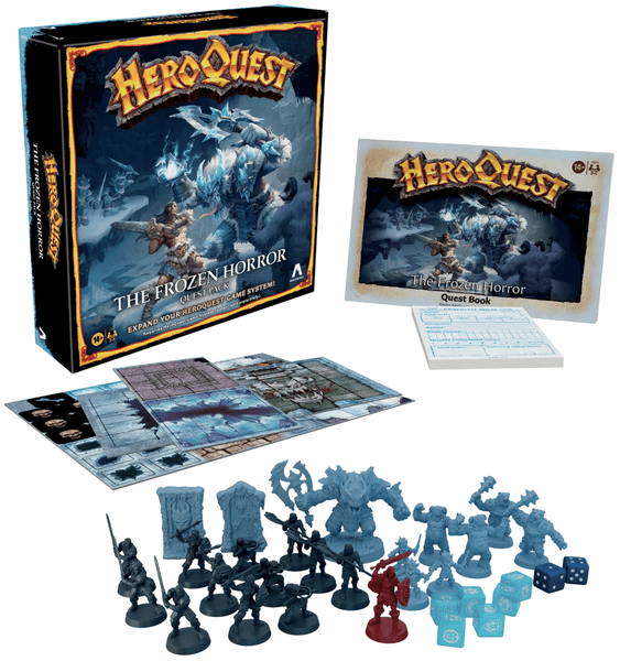 HeroQuest: The Frozen Horror Expansion - Exciting Board