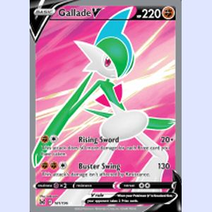 "Ultra Rare 181/196 Gallade V Pokémon Card - Psychic Type, Set Details"