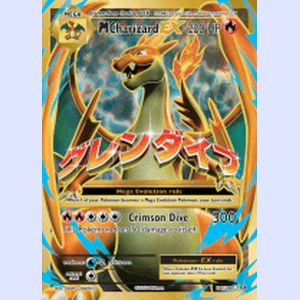 "M Charizard EX 101/108 - Ultra Rare Pokémon TCG Card"