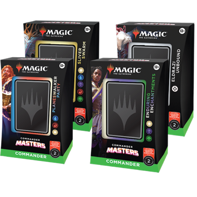 MTG Commander Masters Deck Set 4 Decks - De Spelvogel