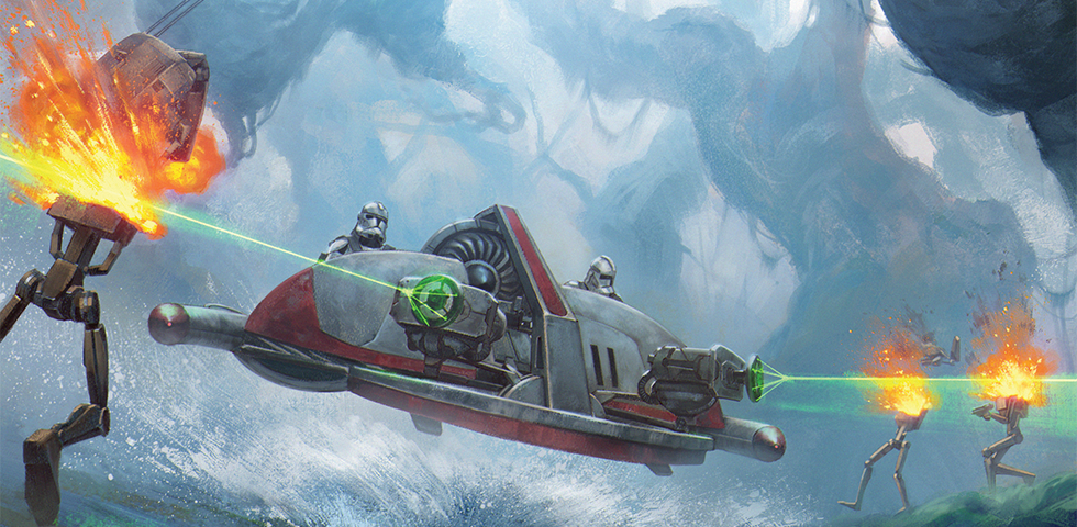 Star Wars Legion Infantry Support Platform - Miniature