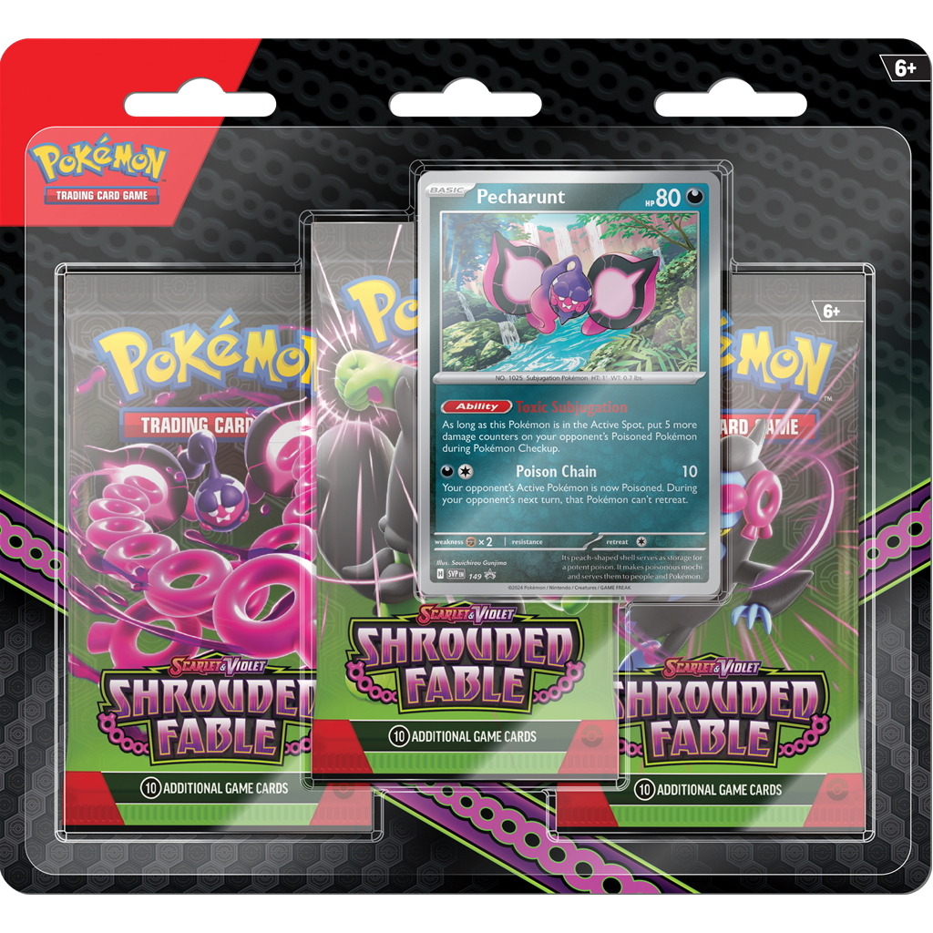 Pokémon TCG Shrouded Fable 3-Pack Blister - Card Game