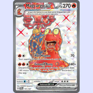 (TWM191) Magcargo ex - De Spelvogel