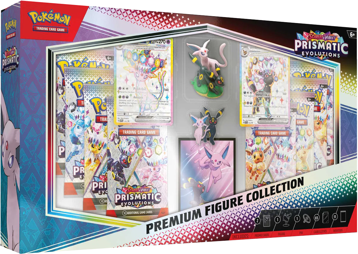 Pokémon TCG: Prismatic Evolutions Premium Figure Collection - De Spelvogel