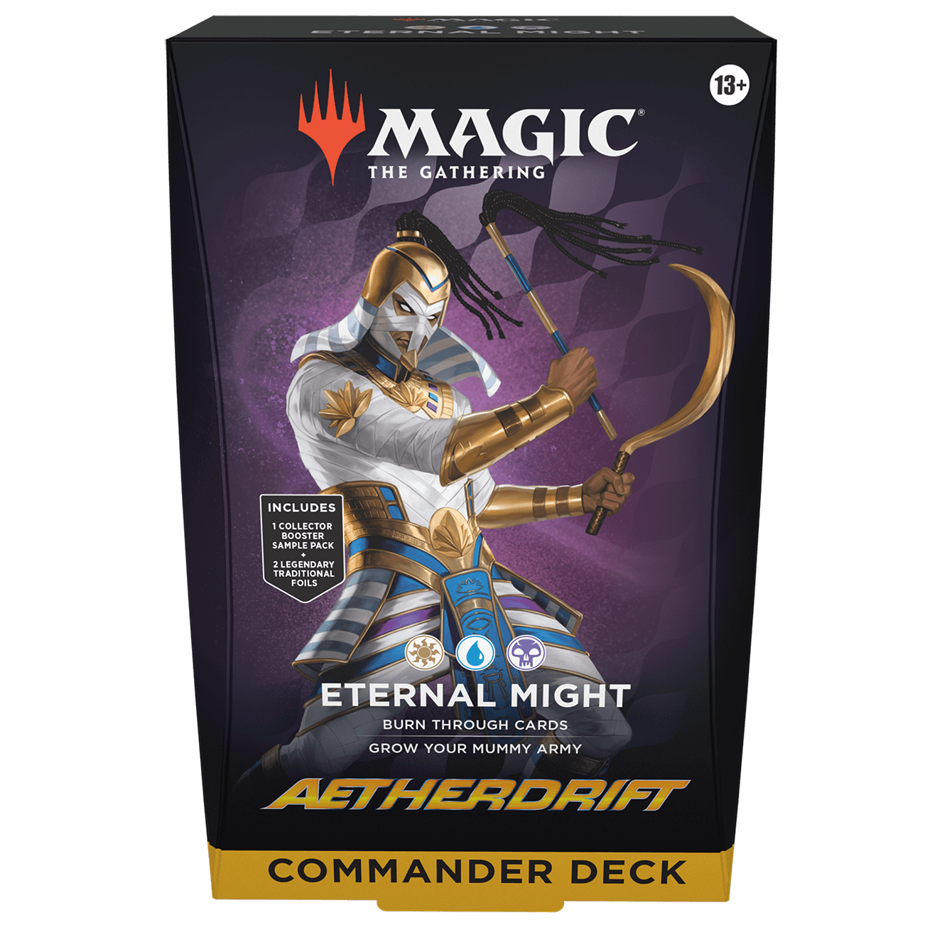 MTG Aetherdrift Commander Deck: Eternal Might - Card Game