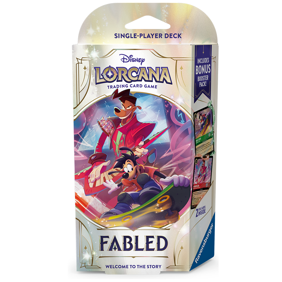Disney Lorcana TCG: Powerline & Max Goof Starter Deck Avontuur - De ...